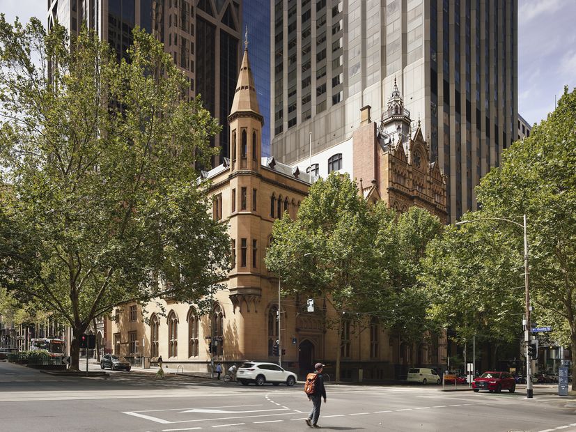 Reimagined gothic bank recognized in Melbourne Awards | ArchitectureAu