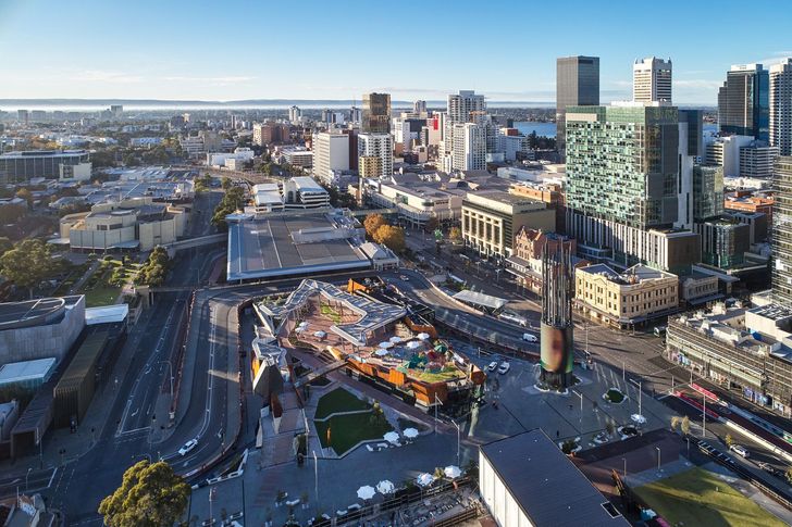 New Yagan Square provides a ‘major focal point’ for Perth | ArchitectureAu