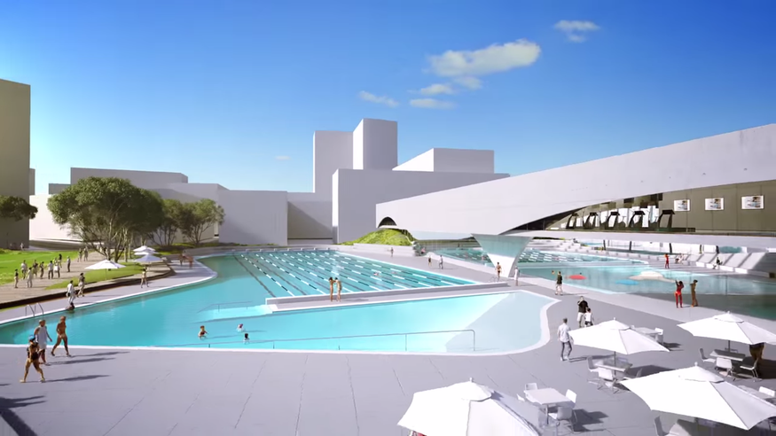 An urban rock pool wins Green Square Aquatic Centre competition ...