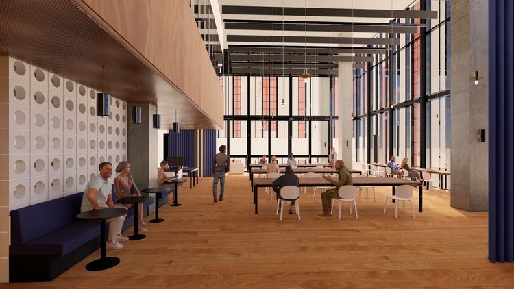 First look at designs for new Melbourne community hub | ArchitectureAu