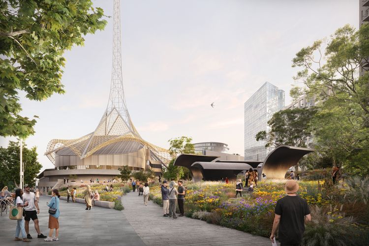 Melbourne Arts Precinct Transformation by Purcell Architecture ...