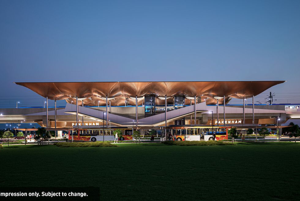 Two new station designs unveiled in Melbourne | ArchitectureAu