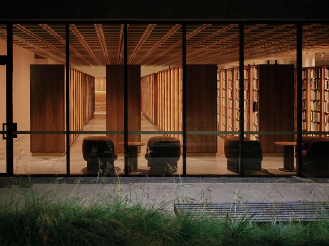 Art Gallery of NSW Library and Members Lounge | ArchitectureAu