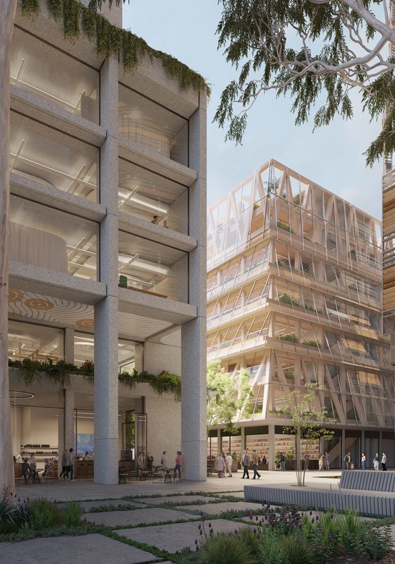 Two towers proposed for Parramatta riverfront | ArchitectureAu