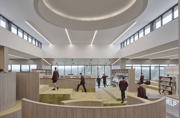 Marcellin College Library by Branch Studio Architects | ArchitectureAu