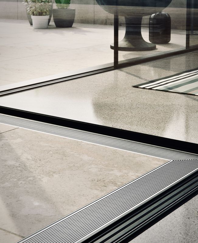 Threshold drainage from Stormtech | ArchitectureAu