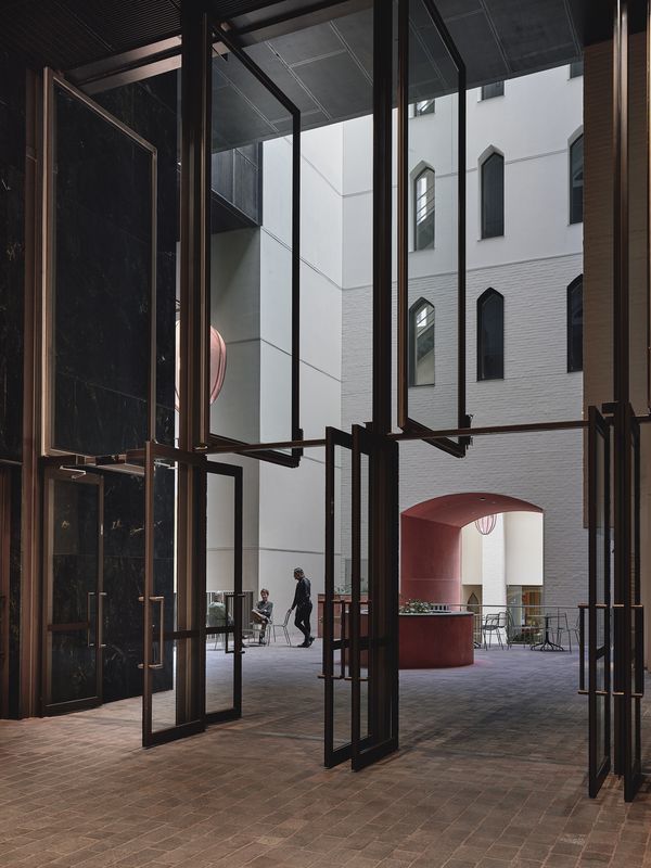 Reimagined gothic bank recognized in Melbourne Awards | ArchitectureAu