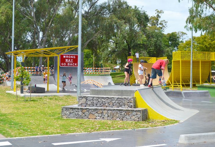 Albury Skatepark by Playce | ArchitectureAu