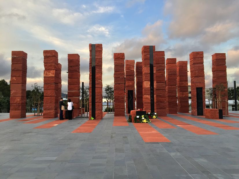 Pillars of remembrance: TZG Australian war memorial opens in Wellington ...