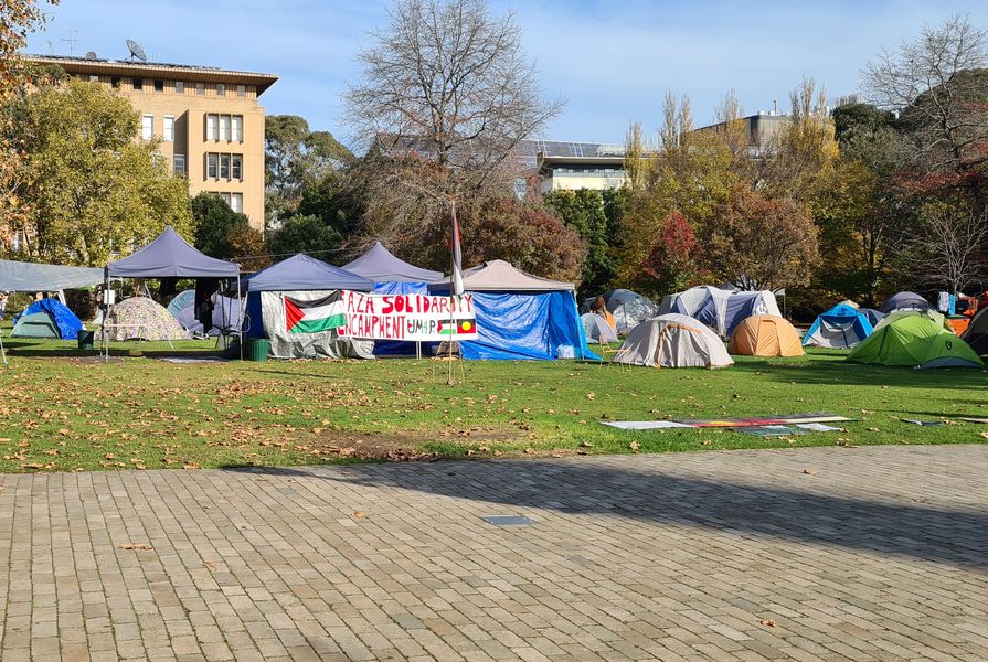 Encampments as protest architecture | ArchitectureAu