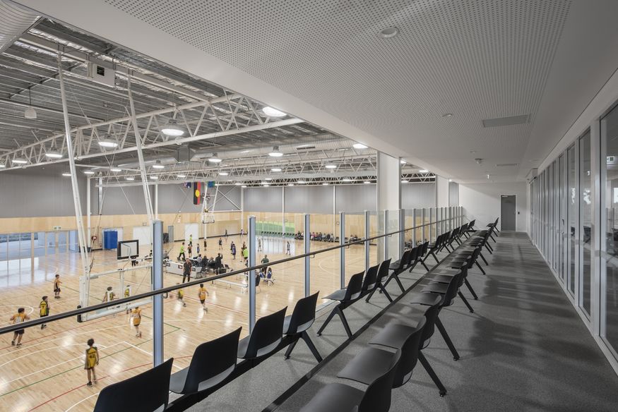 Mitchell Park Sports & Community Centre by Studio Nine Architects ...