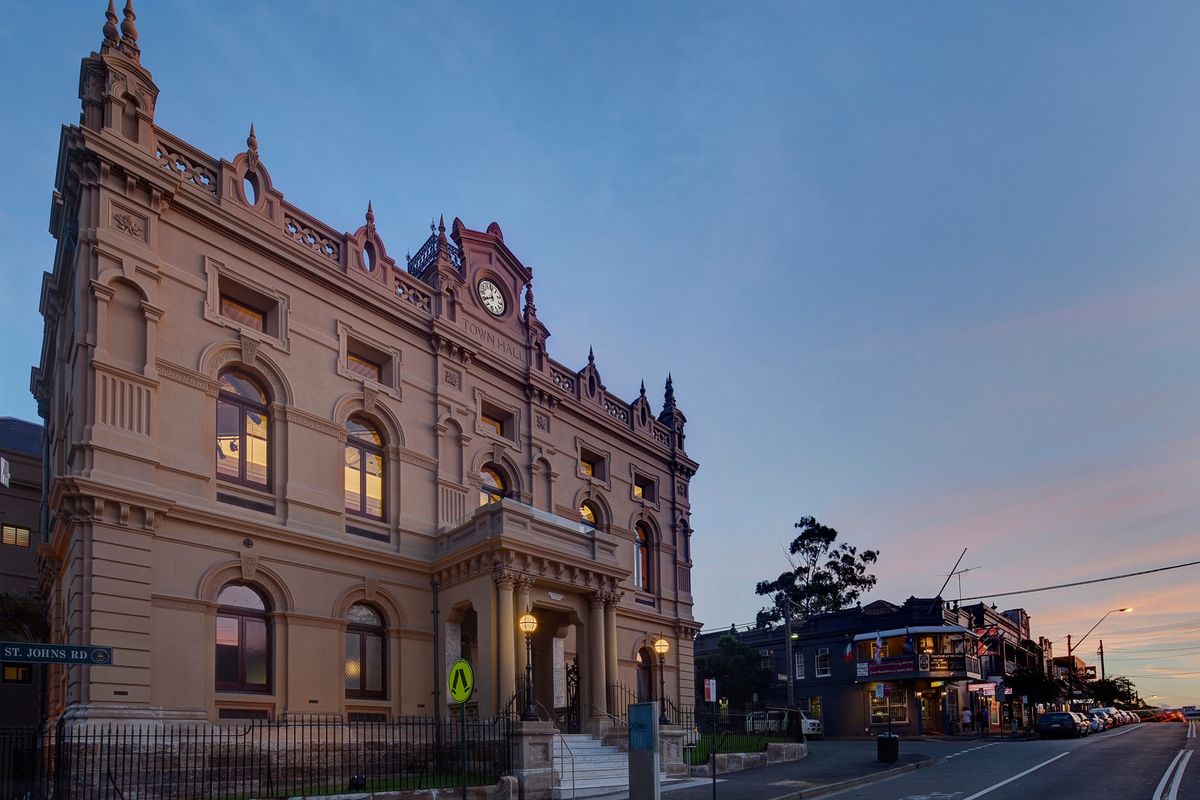 Glebe Town Hall | ArchitectureAu