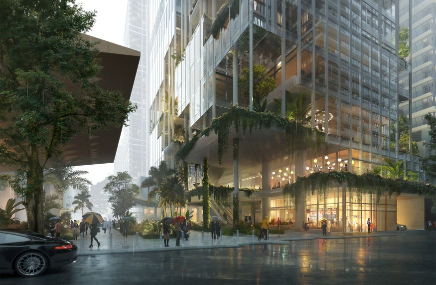 ‘Rainforest tower’ proposed for Brisbane CBD | ArchitectureAu