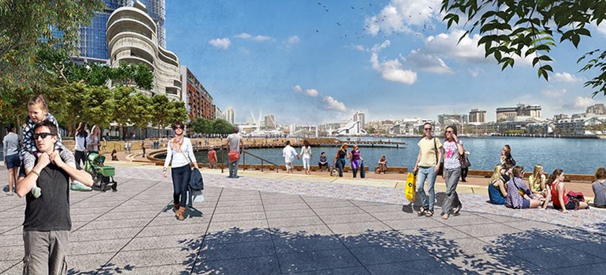 Parks, piers and boulevards among final proposals for Barangaroo South ...