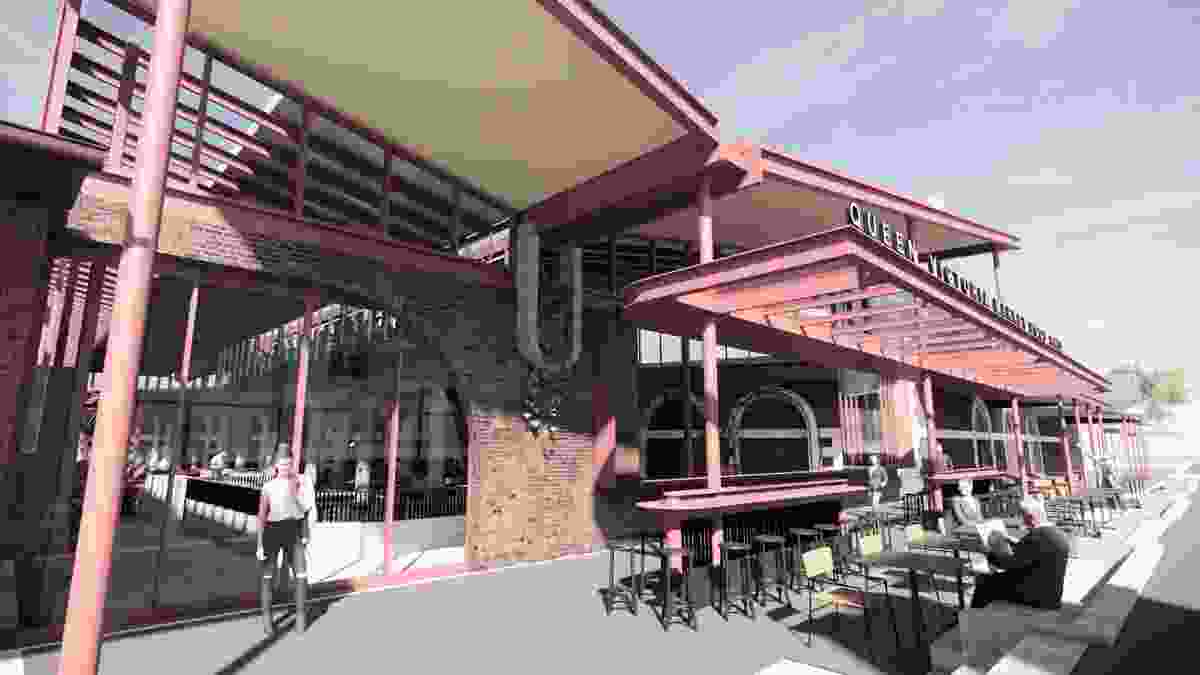 New food hall for Melbourne’s Queen Victoria Market | ArchitectureAu