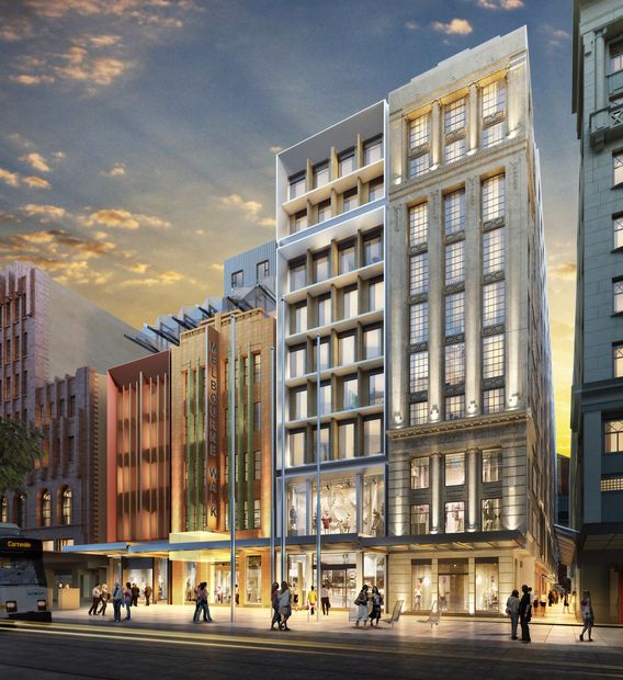 Construction begins on new addition to Melbourne's Bourke Street Mall ...