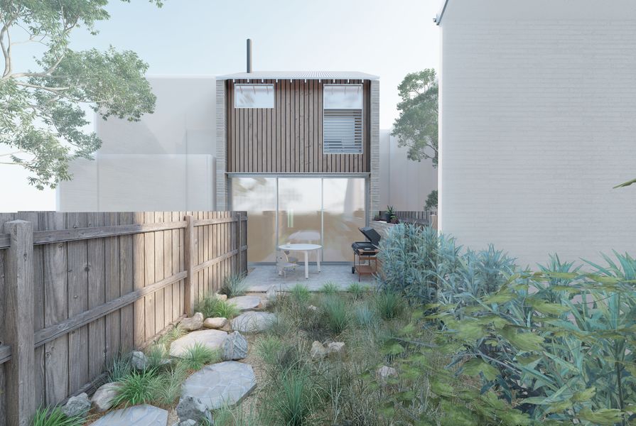 Terrace House, North Melbourne by Ashley O'Neill Architects ...