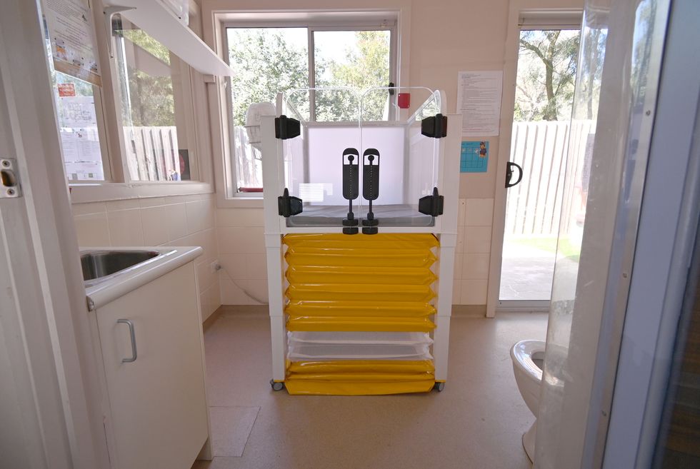 Raise and Lower Change Table from Genesis Safety | ArchitectureAu