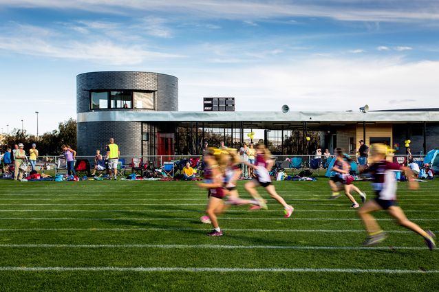 Clarence High School Oval Sports Pavilion | ArchitectureAu
