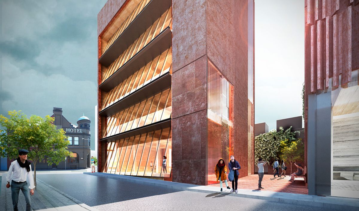 Wardle-designed new office tower lends hand to homeless | ArchitectureAu