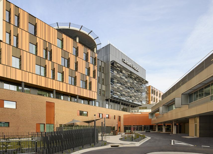 Canberra Hospital Expansion by BVN | ArchitectureAu