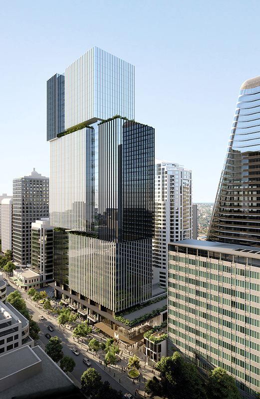 Concept for North Sydney tower-over-station development approved | ArchitectureAu