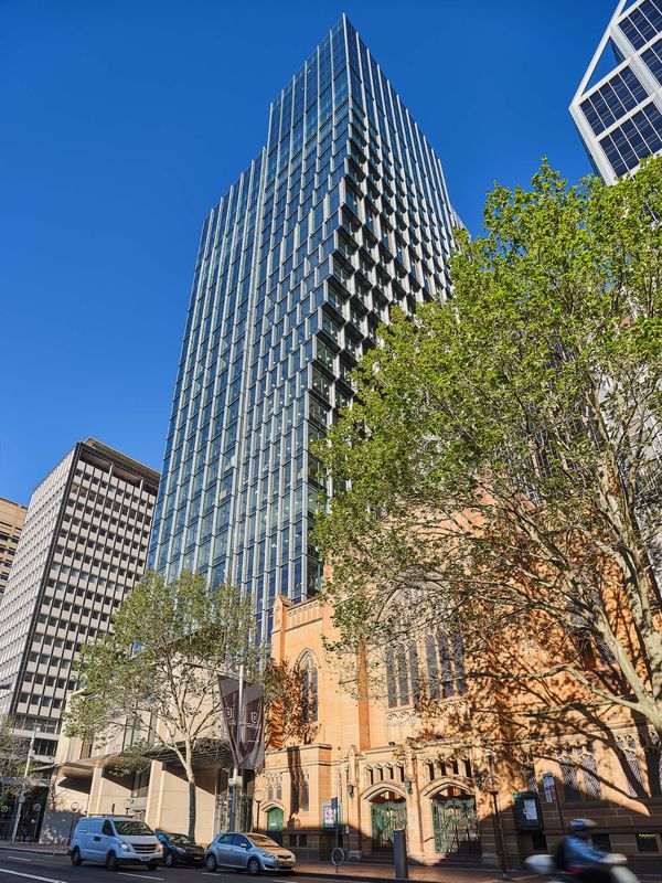 Curvaceous tower addition to Sydney’s Martin Place | ArchitectureAu