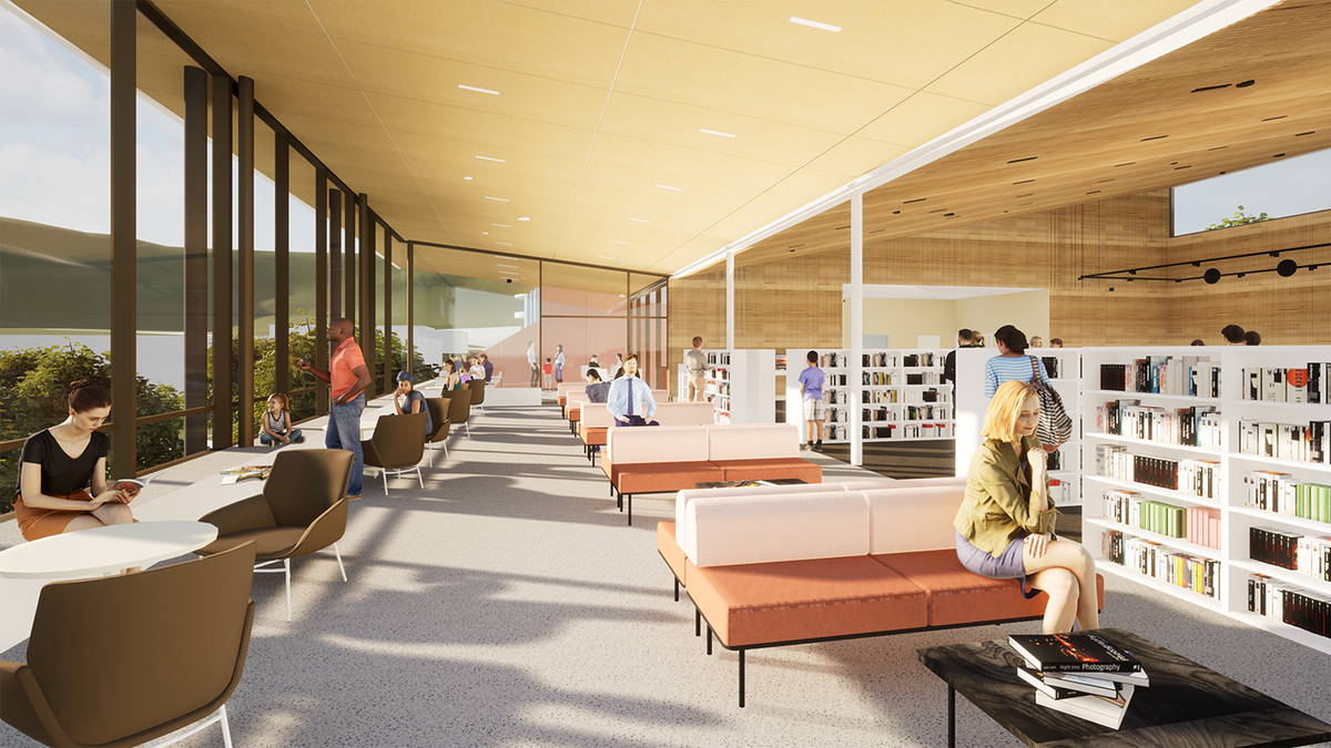 Lahznimmo's Central Coast public library approved | ArchitectureAu