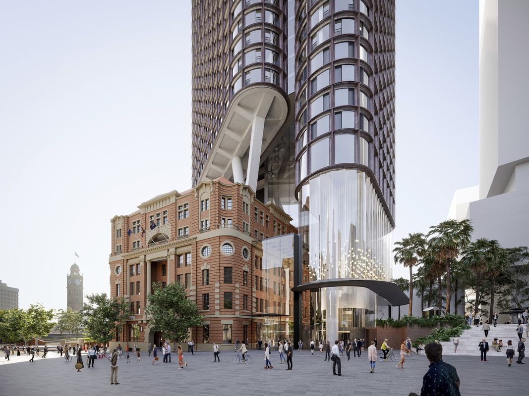 ‘Pill-shaped’ building cluster proposed for central Sydney | ArchitectureAu
