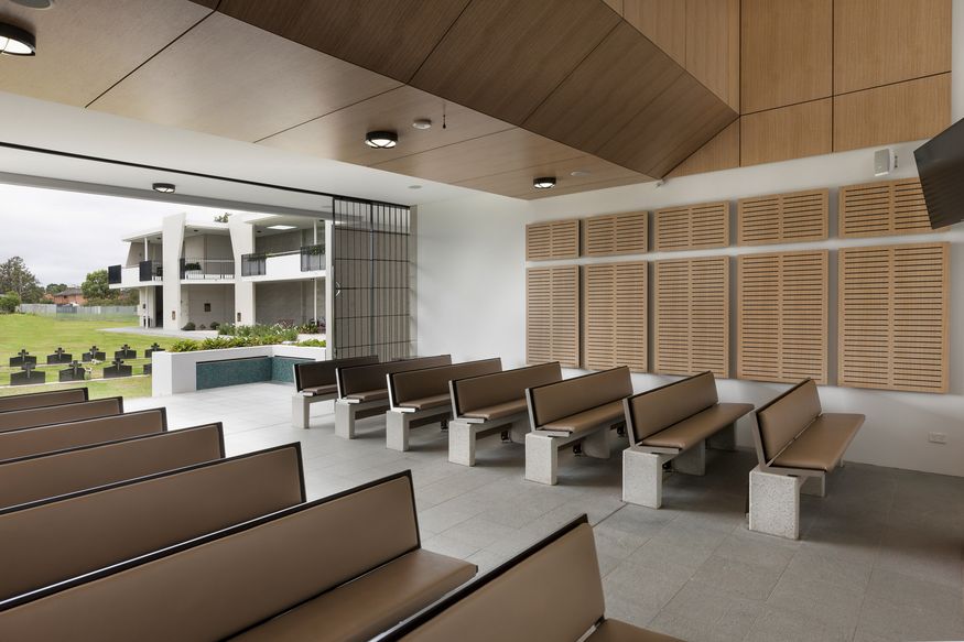 St Padre Pio Garden Mausoleum by Ignite Architects | ArchitectureAu