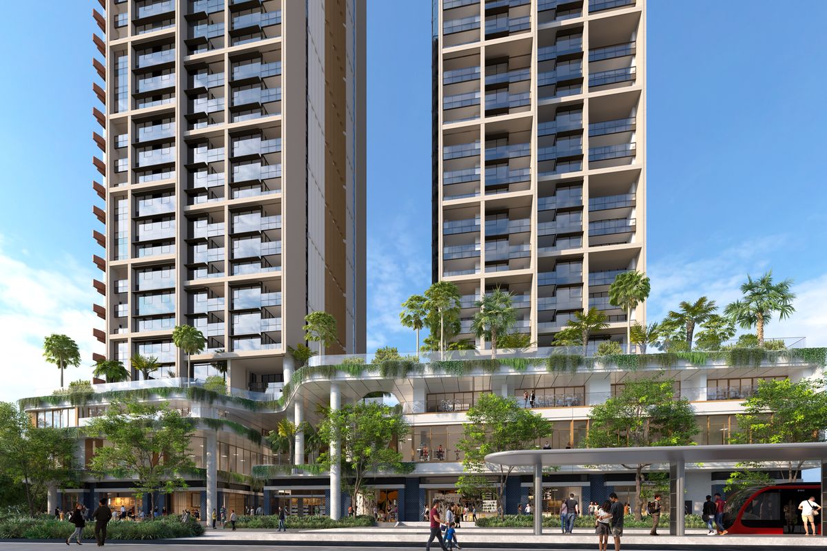 Design selected for Parramatta towers | ArchitectureAu