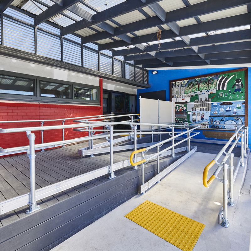 Ezibilt ramp, walkway and stair solutions by Moddex | ArchitectureAu