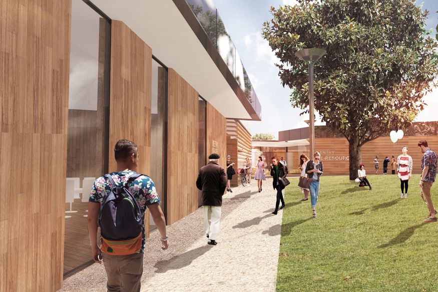 Rhodes Connection precinct design | ArchitectureAu