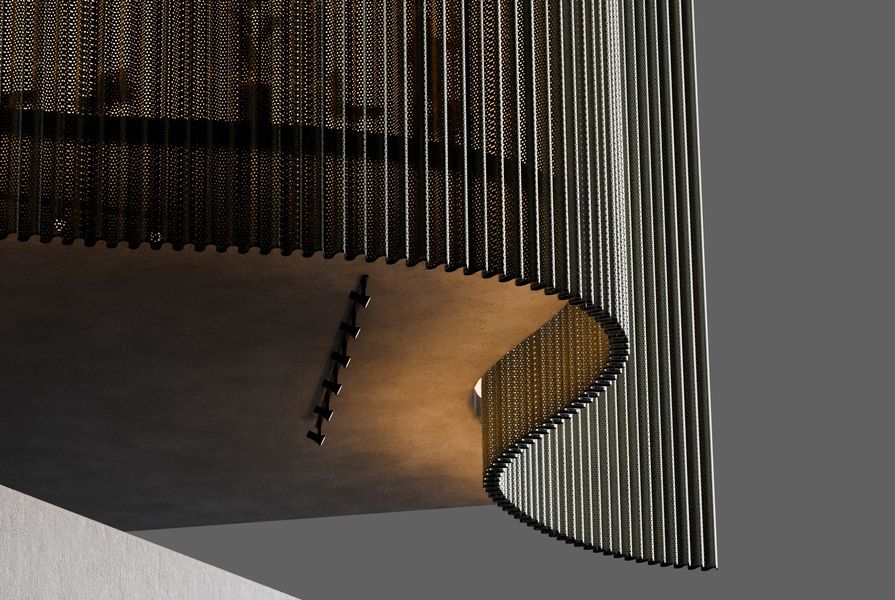 PMP U Series architectural screening by Solidal | ArchitectureAu