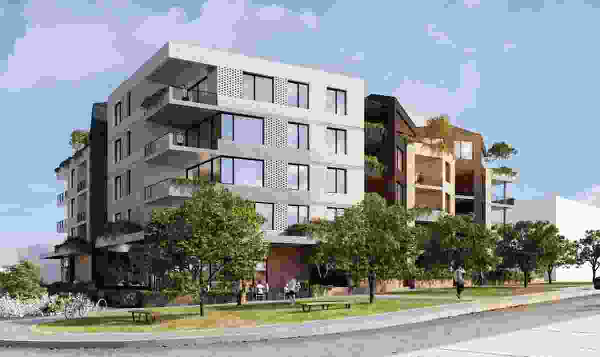 Carbon-neutral apartment complex to be built in Fremantle | ArchitectureAu