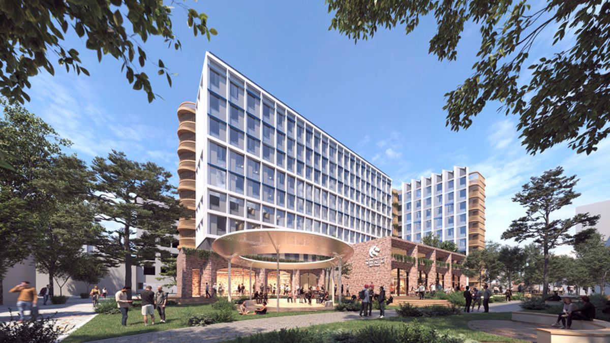 University of Newcastle unveils second Honeysuckle campus project ...