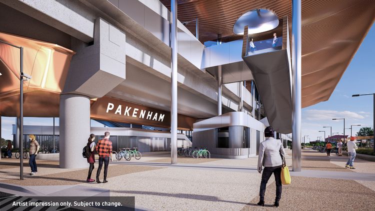 Two new station designs unveiled in Melbourne | ArchitectureAu