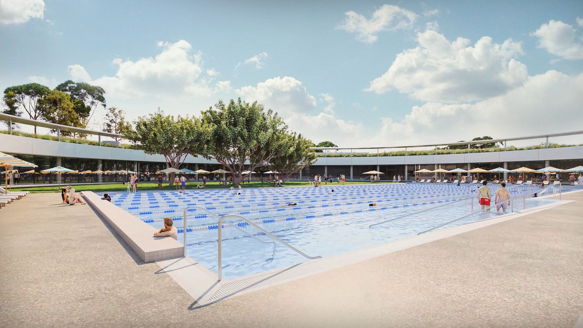 Parramatta’s aquatic and leisure centre construction underway | ArchitectureAu