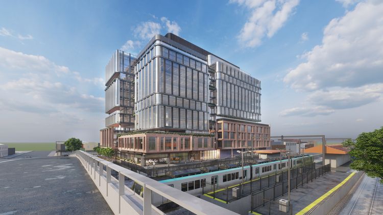 Construction begins on Australia Post HQ | ArchitectureAu