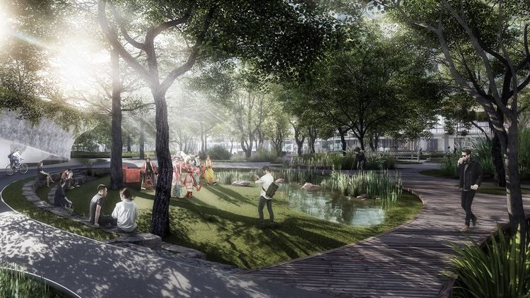 Australian practice to transform Alibaba campus park | ArchitectureAu