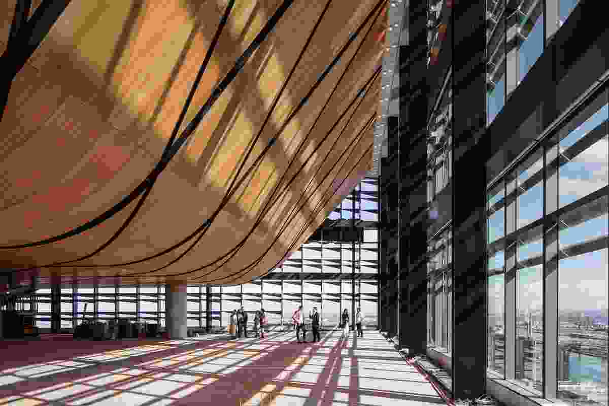 New curving tower embraces Melbourne's Wurundjeri Way | ArchitectureAu