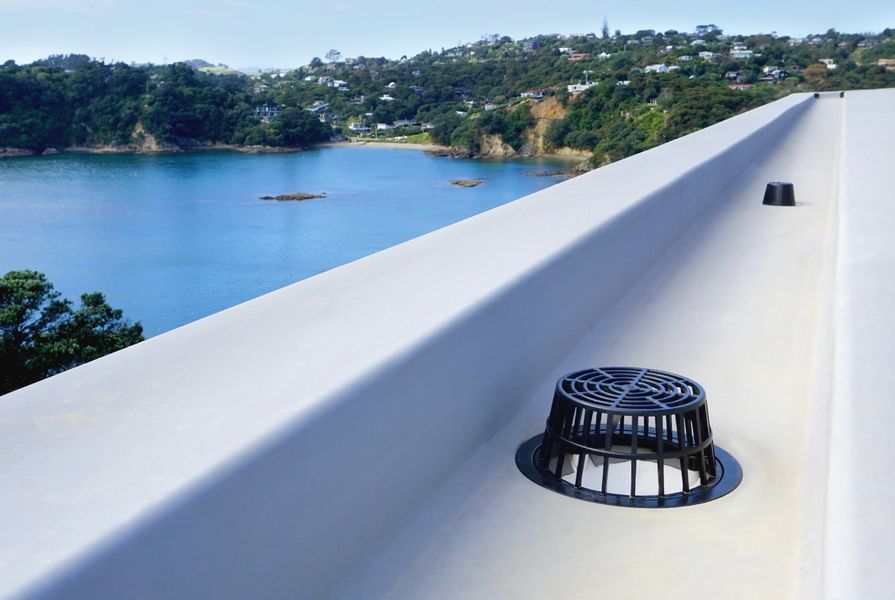 Sureflow flat-roof drain by Allproof | ArchitectureAu