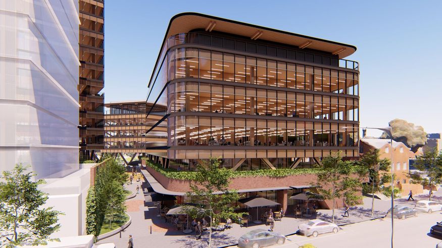 Cox's CLT design selected for Geelong civic precinct | ArchitectureAu