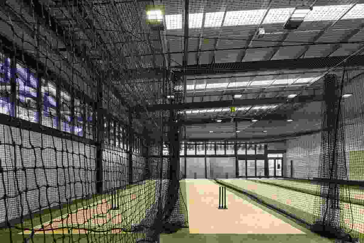 Kingspan insulated panels at Jubilee Park Stadium | ArchitectureAu