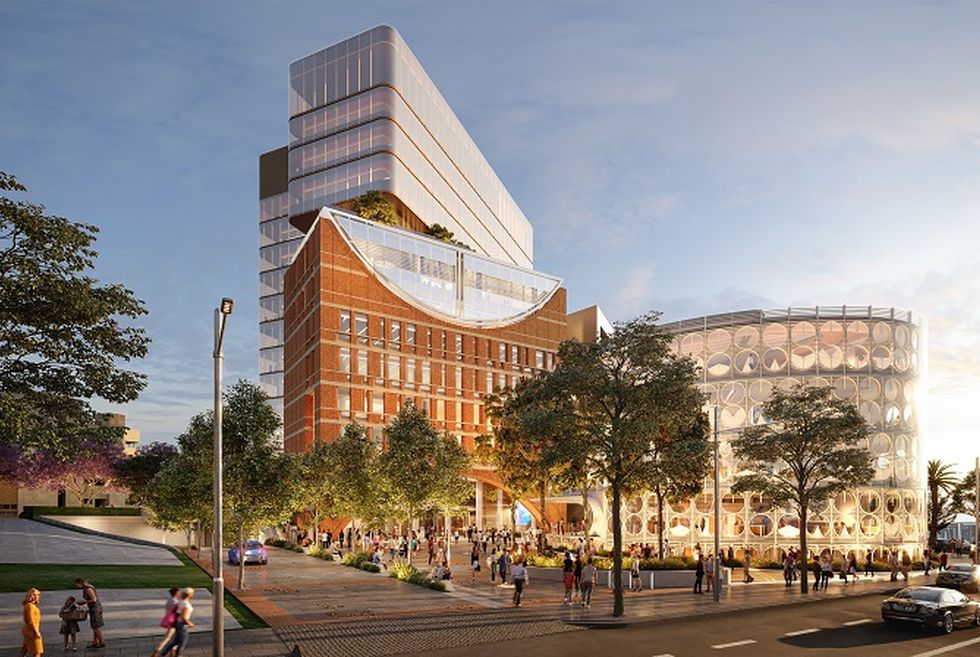 Works underway at site of FJMT’s Liverpool Civic Plaza | ArchitectureAu
