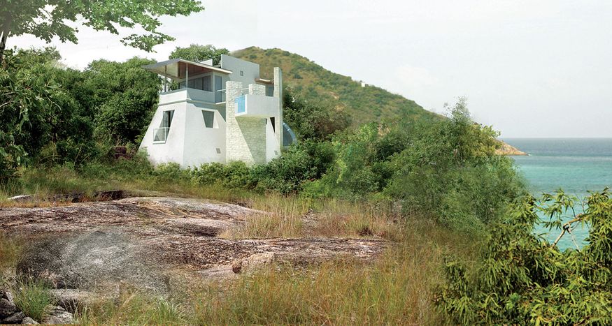 Robert Riddel, Geoff Cook and David Gole of Riddel Architecture ...