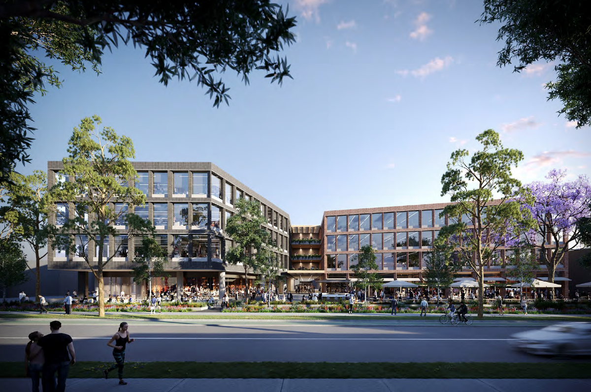 Bates Smart designs concept for office complex for Sydney’s Alexandria ...