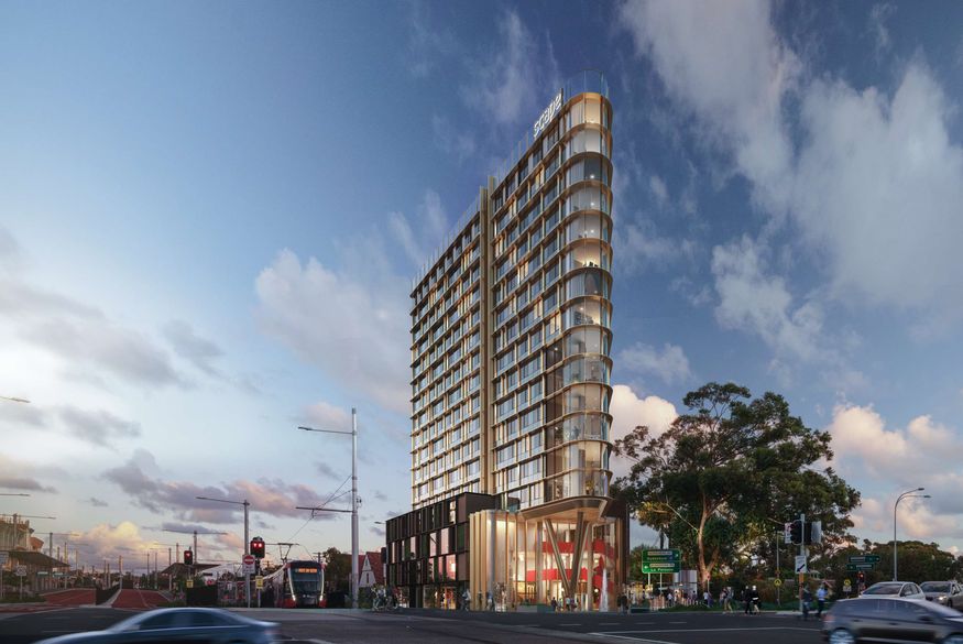 Four student housing towers to rise up round UNSW | ArchitectureAu
