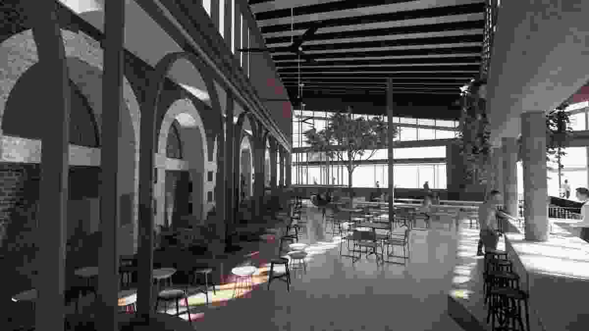 New food hall for Melbourne’s Queen Victoria Market | ArchitectureAu