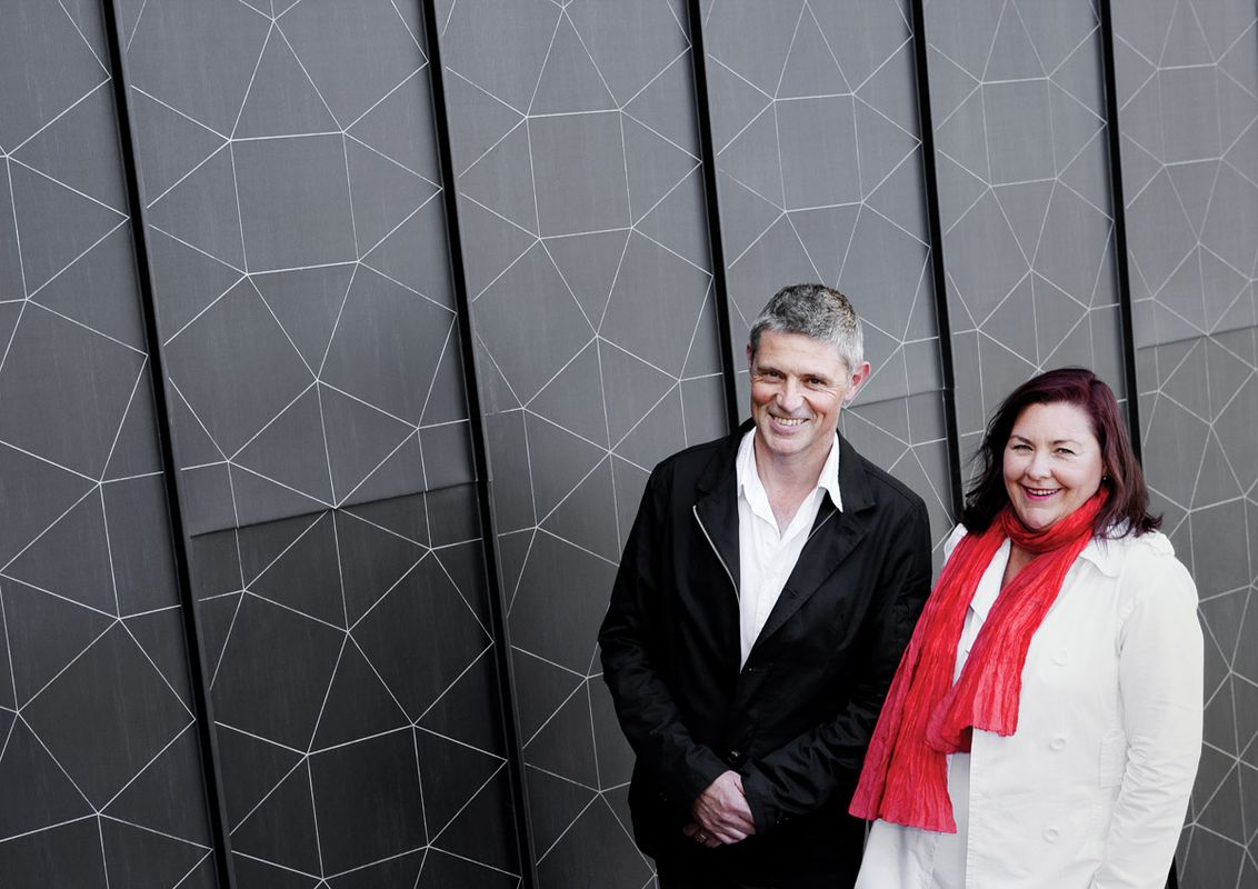 Rob McBride and Debbie Ryan of McBride Charles Ryan | ArchitectureAu